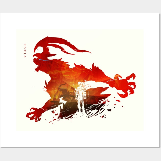 Ifrit Awakening Lnd.ver:Final Fantasy XVI - Final Fantasy Xvi - Posters and Art Prints | TeePublic